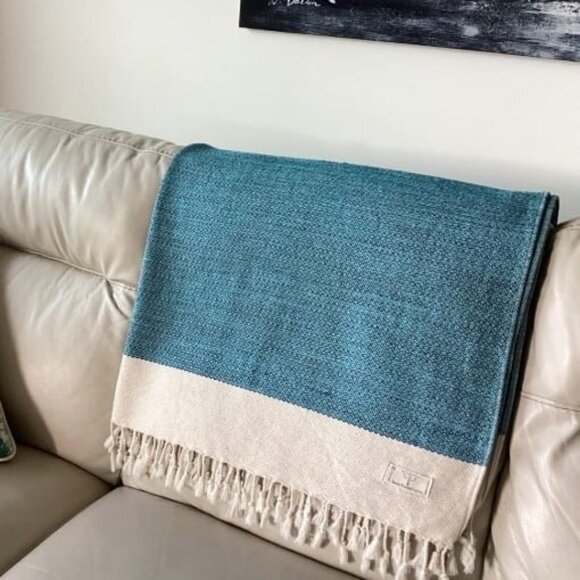 Bedding | 5 X 60 Inches Large Throw Blanket Vintage Series 100 Oekotex ...